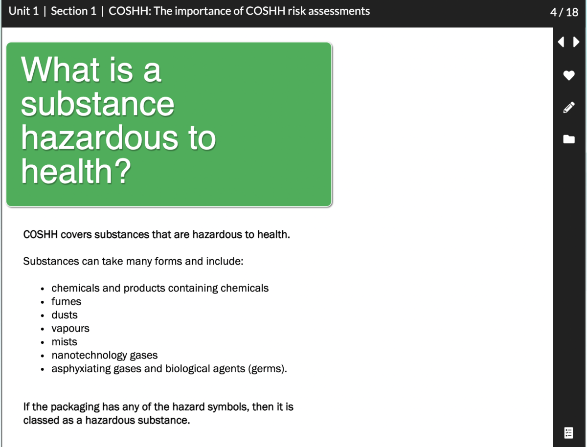 COSHH Risk Assessment - Smilewisdom