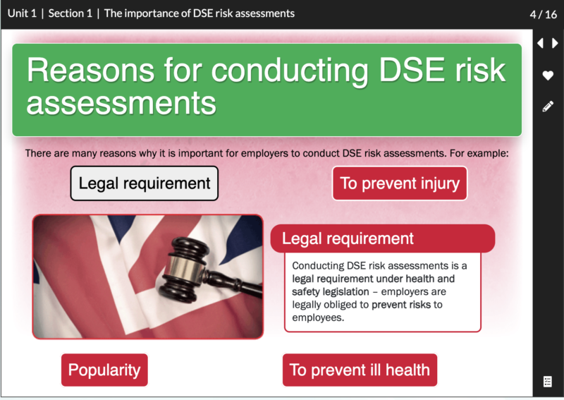 DSE Risk Assessment - Smilewisdom